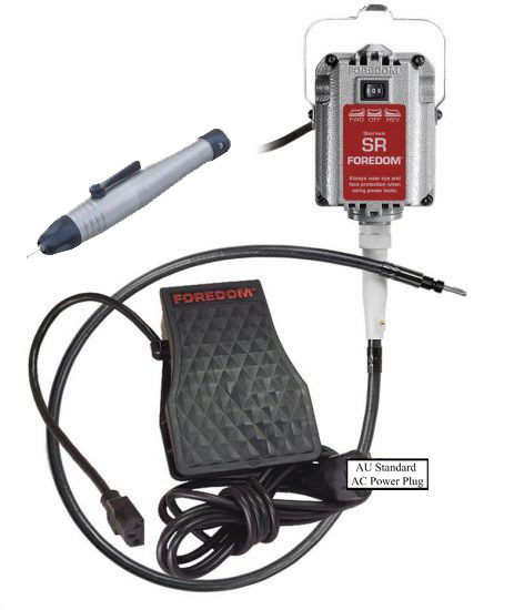 Foredom :: Flex Shaft Kits & Sets :: Foredom SR Hang-Up Motor, Foot ...